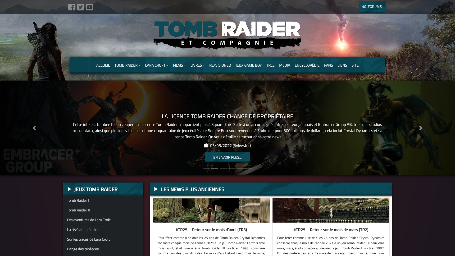 Les commandes modernes de Tomb Raider II Remastered - Tomb Raider & Cie